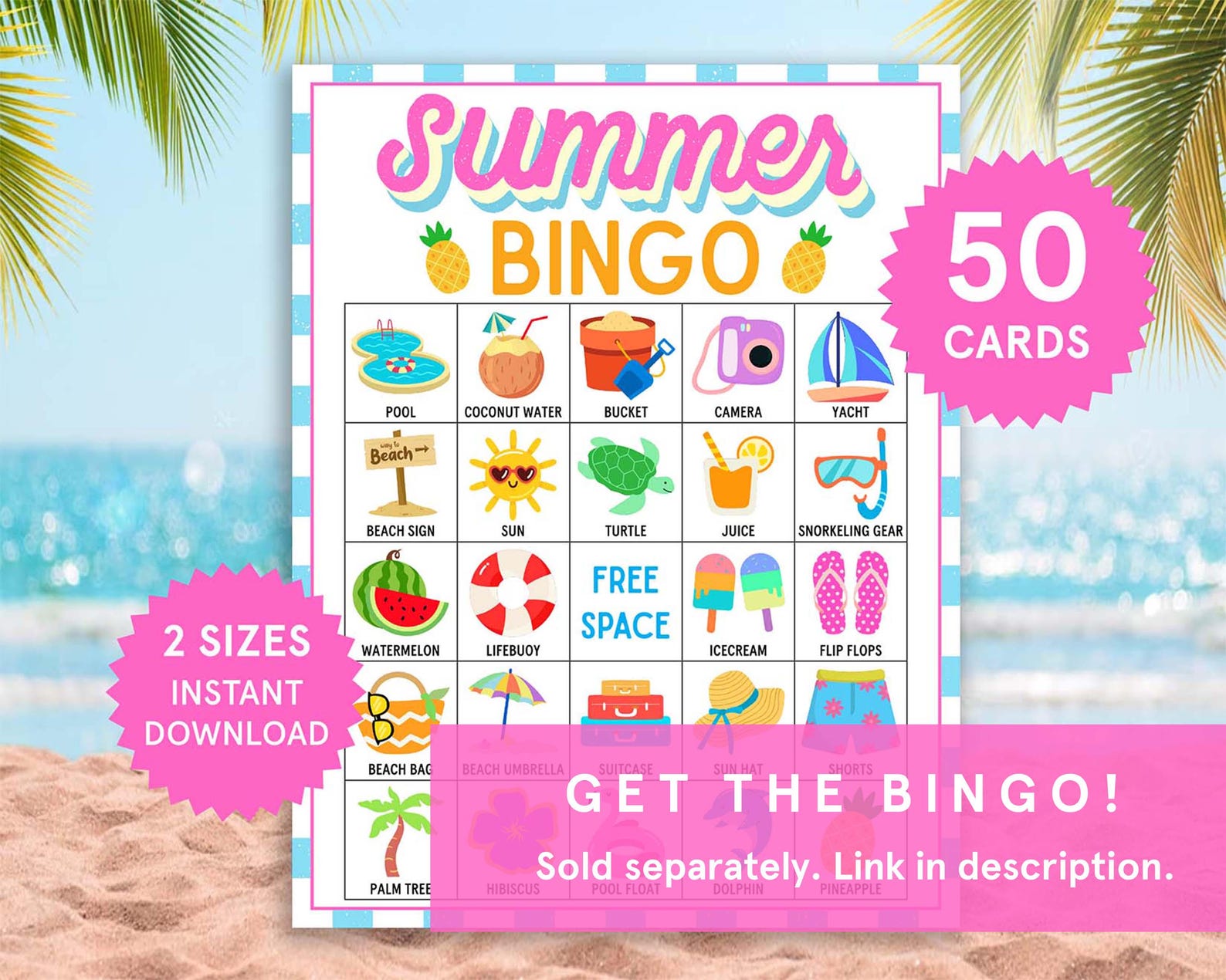 Summer Emoji Pictionary Game Summer Games Beach Games Fun Summer ...