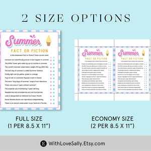 Summer Game Bundle Summer Games for Kids Summer Activities Family ...