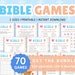 What's Your Bible Name, Name Tags, Sign Bible Games Church Activities ...