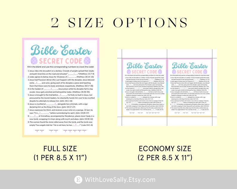 Bible Easter Secret Code Game Bible Easter Games for Kids and Adults ... Bible Easter Secret Code Game Bible Easter Games for Kids and Adults ...