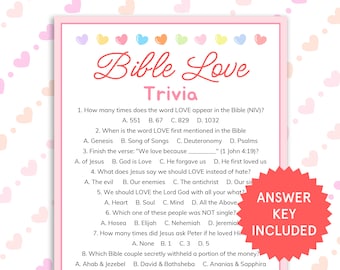 Bible Party Game Bible Games for Kids & Adults Fun Church Party Games ...