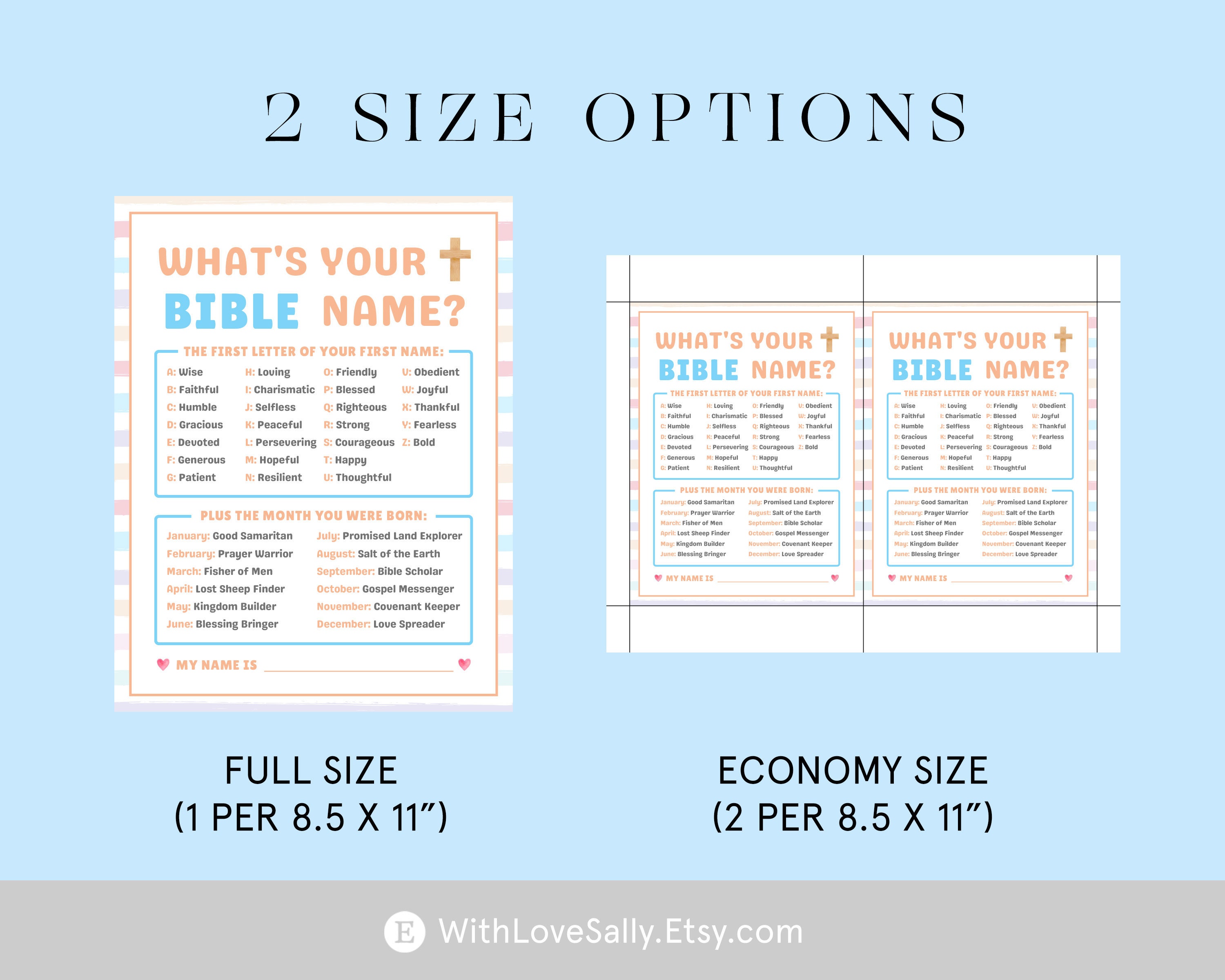 What's Your Bible Name, Name Tags, Sign Bible Games Church Activities ...