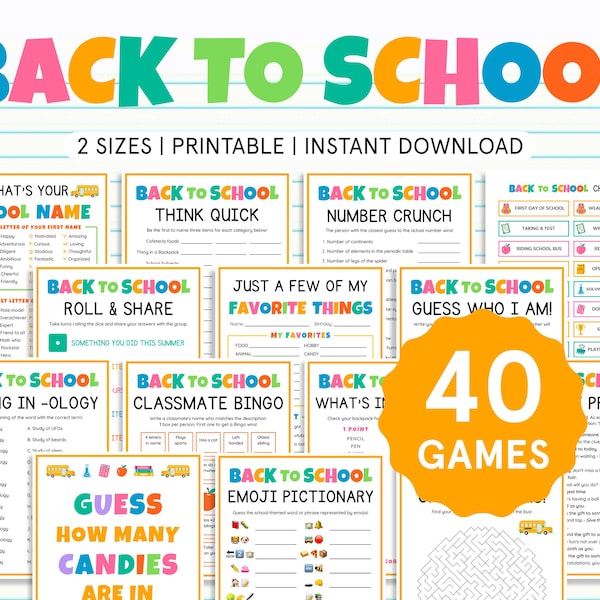 Back to School Riddle Me This Classroom Games Elementary Games Middle ...