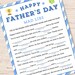 Fathers Day Mad Libs Fathers Day Games Fathers Day Activity Fun Fathers ...