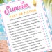 Summer Fact or Fiction Summer Game Summer Activities for Kids, Adult ...