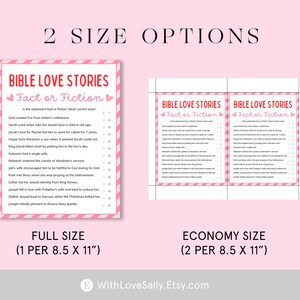 Bible Love Stories Game Bundle Church Games for Kids Ministry Printable ...