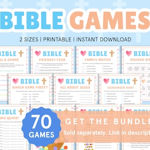 Bible Friendly Feud Bible Games Church Family Feud Church Party Games ...