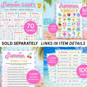 What's Your Summer Name Summer Games for Kids, Family Summer Games ...