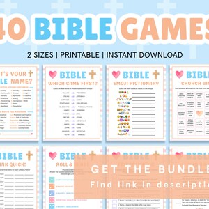 Bible Candy Match Bible Games for Kids, Adults Easter Sunday School ...