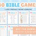 Bible Candy Match Bible Games for Kids, Adults Easter Sunday School ...
