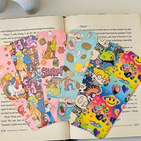 Vintage Lisa Frank Halloween Party Favors, 12 Scary Bookmarks, New in ...