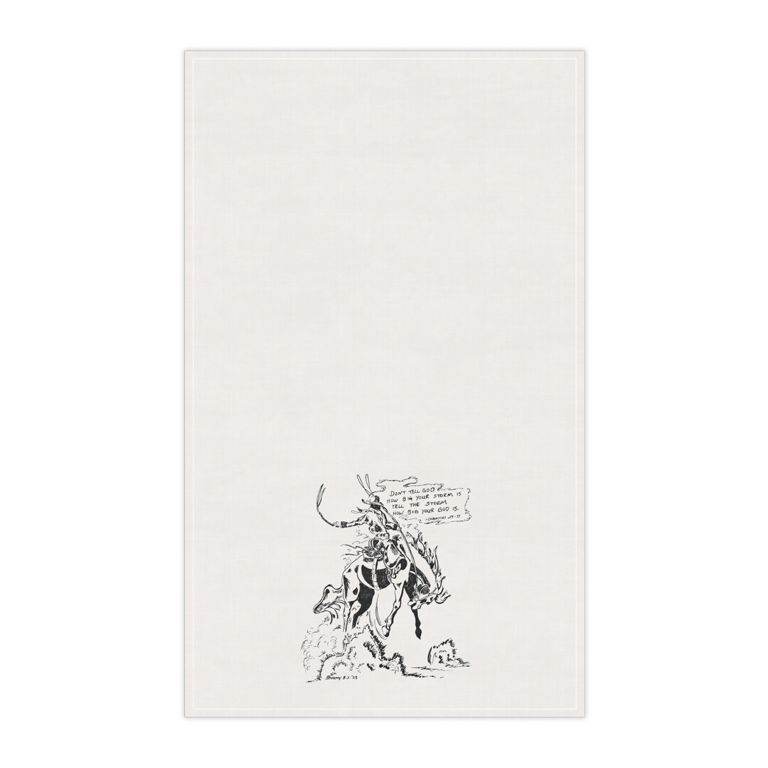 Call This a Storm Kitchen Towel, Cowboy Kitchen Towels, Cowgirl Kitchen ...