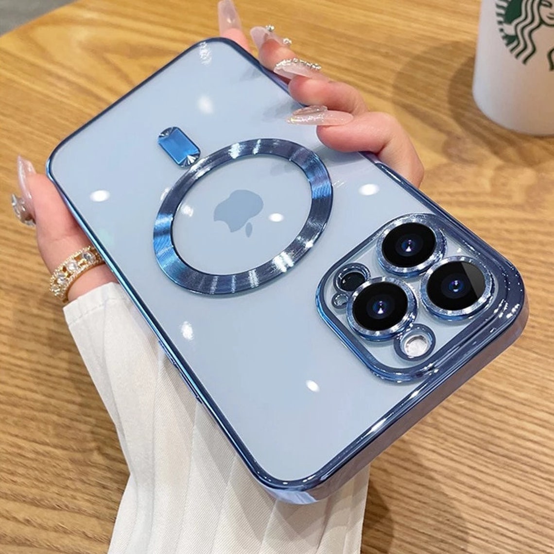 Luxury iPhone Case Mag Safe Case Magsafe Wallet Magnetic Ring Case - Etsy