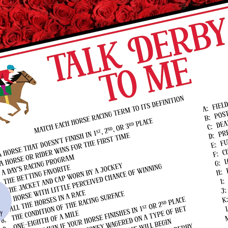 Derby Svg - Etsy