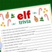 Elf Trivia Elf Movie Game Buddy the Elf Christmas Game Christmas Party ...