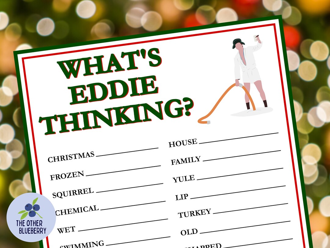 Christmas Vacation Game | What's Eddie Thinking? | Griswold Christmas ...