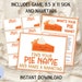 What's Your Pie Name Party Game With Nametags & Sign Pi Day ...