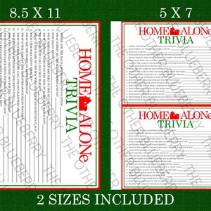 Home Alone Trivia | Home Alone Game | Christmas Party | Christmas Movie ...