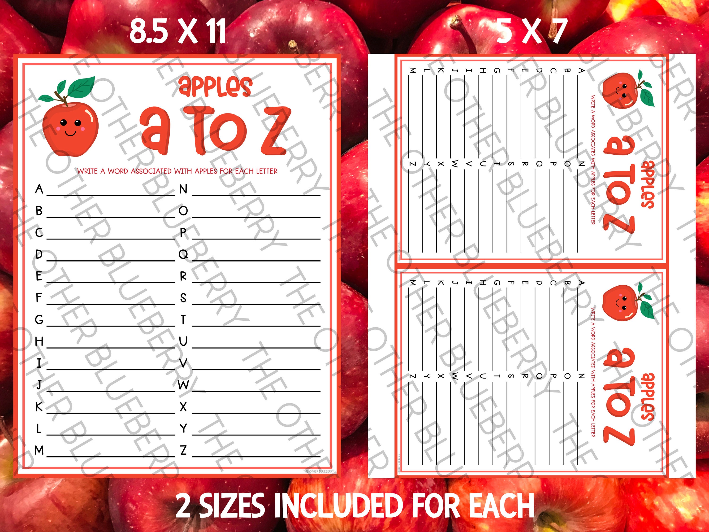 Apple Game Bundle 6 Games Apple Party Apple of My Eye Apple-y Ever ...