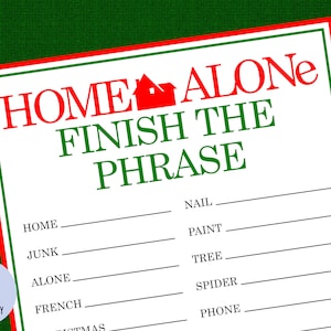 Home Alone Game Bundle | 5 Games | Christmas Party Games | Movie Night ...