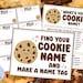Cookie Party Game Bundle Cookie Bake-off Cookie Voting Cookie Birthday ...