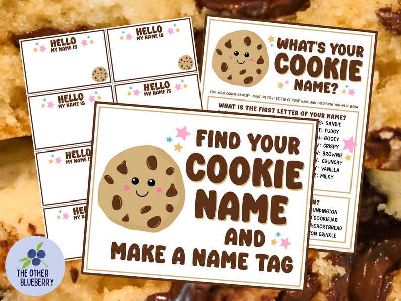 Cookie Party Game Bundle | Cookie Bake-off | Cookie Voting | Cookie ...