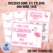 What's Your Flamingo Name Game With Name Tags & Sign Flamingo Game Pink ...