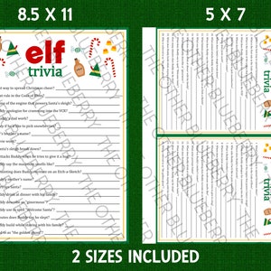 Elf Trivia | Elf Movie Game | Buddy the Elf | Christmas Game ...