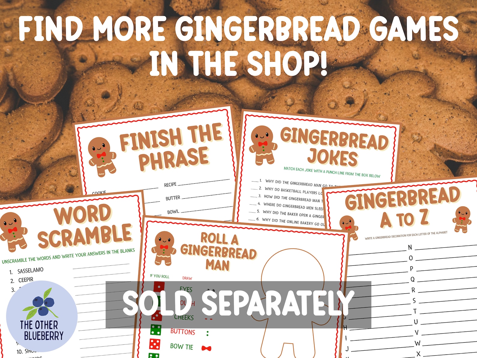 What's Your Gingerbread Name Game With Nametags & Sign - Etsy
