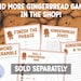 What's Your Gingerbread Name Game With Nametags & Sign Gingerbread ...