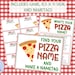 What's Your Pizza Name With Nametags & Sign Pizza Party Game Icebreaker ...