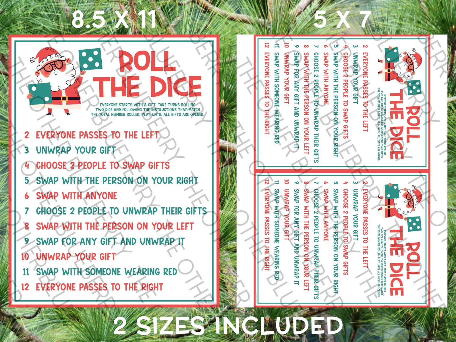 Roll the Dice | Christmas Gift Exchange Game | Christmas Party Game ...