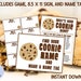 What's Your Cookie Name Game With Name Tags & Sign Cookies and Milk ...