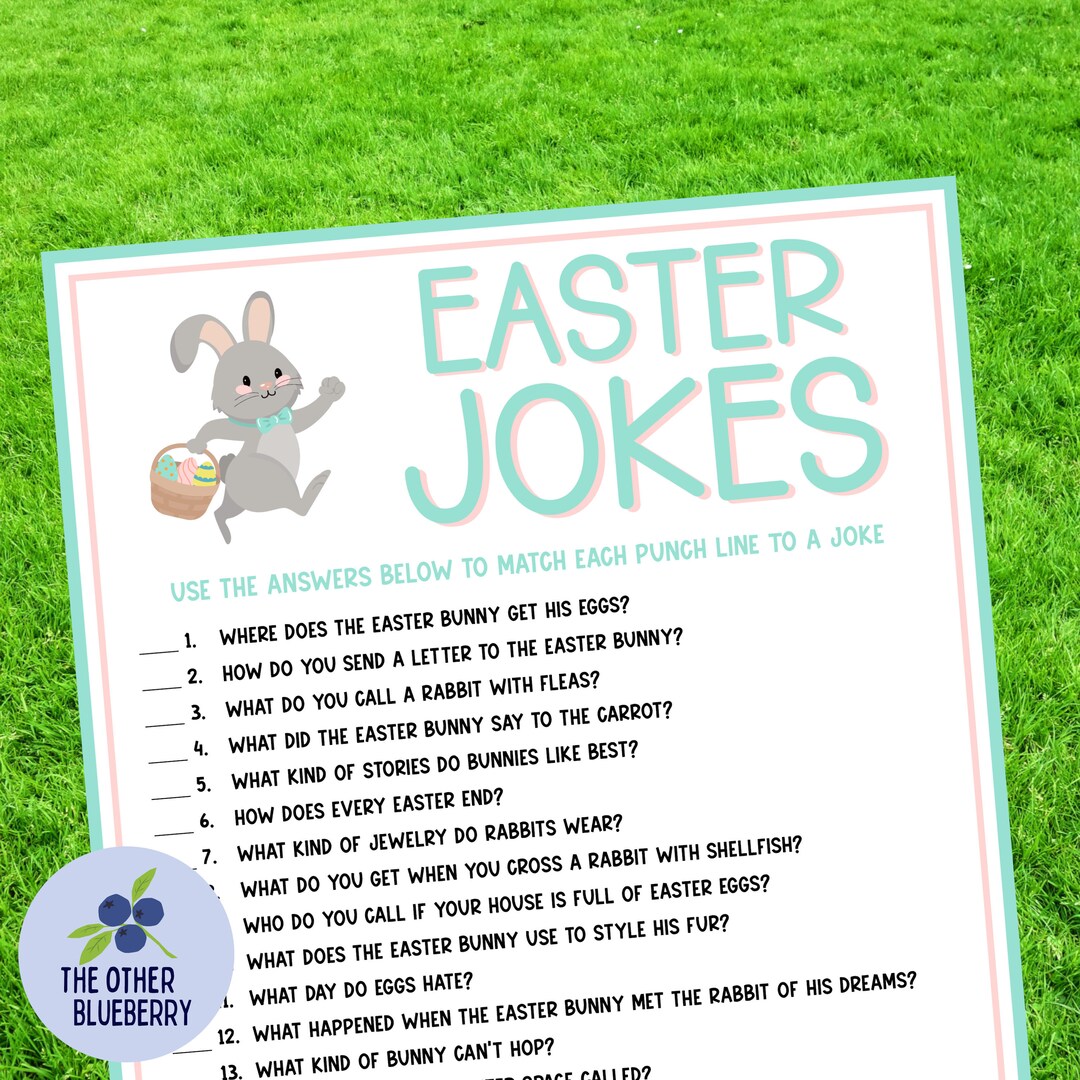 Easter Jokes | Easter Game | Easter Riddle Me This | Easter Activity ...