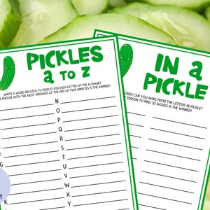 Pickle Game Bundle | 5 Games | Pickle Party Games | Kind of a Big Dill ...