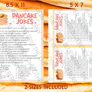 Pancake Jokes | Pancake Party Game | Pancakes and Pajamas Party ...