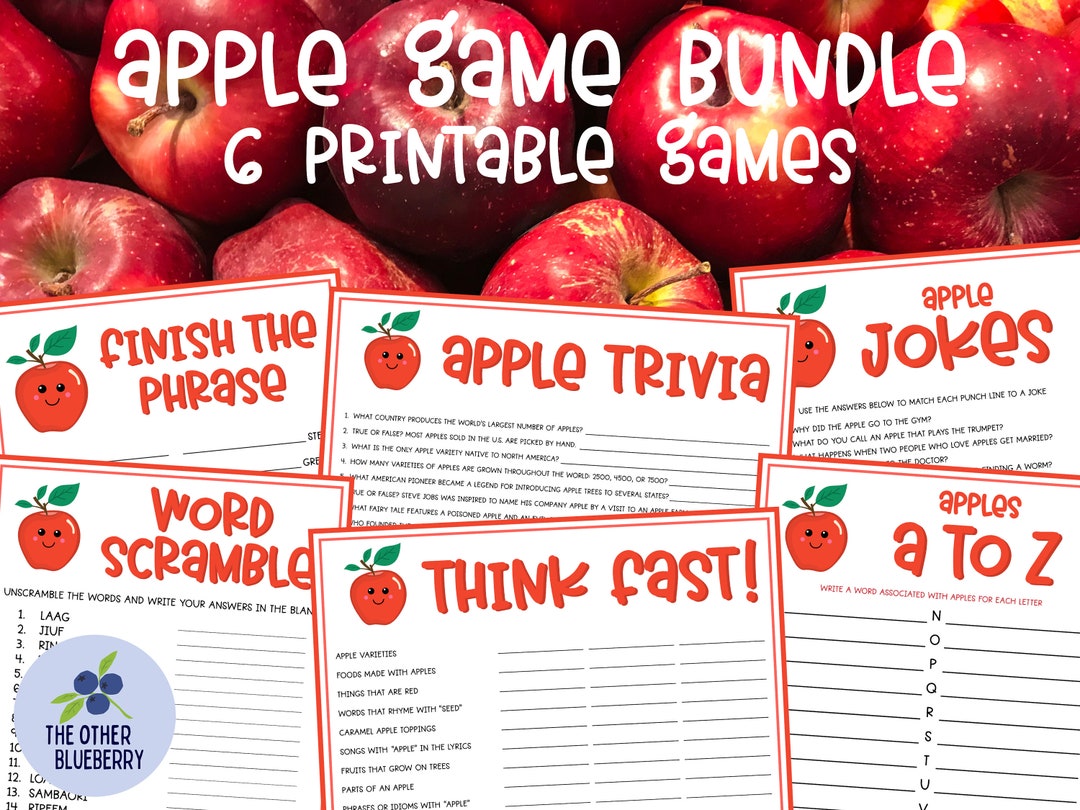 Apple Game Bundle | 6 Games | Apple Party | Apple of My Eye | Apple-y ...