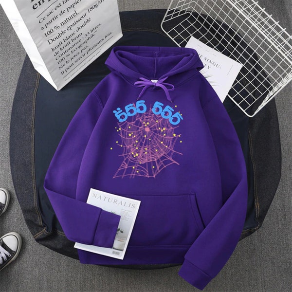 555 Spider Hoodie - Etsy