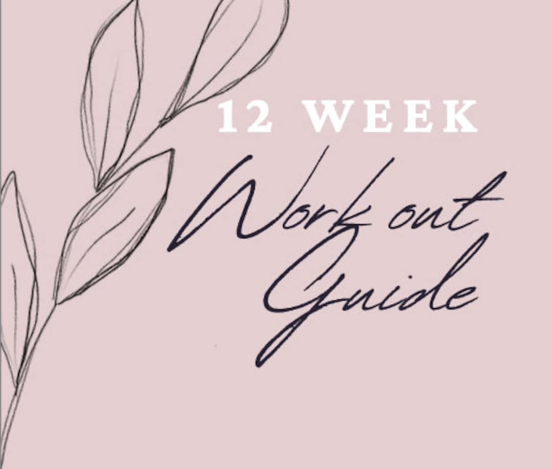 12 Week Workout Guide - for Women to Build Muscle (suitable for ...