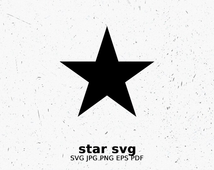 Star SVG - Etsy Canada