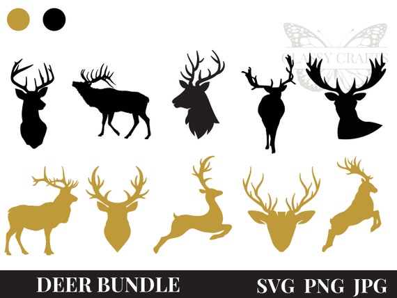 Reindeer SVG Bundle Reindeer SVG Christmas Svg Xmas Svg - Etsy