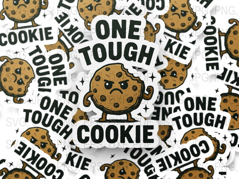 One Tough Cookie SVG Png Clipart, Cookie Incentive Chart, Cookie ...
