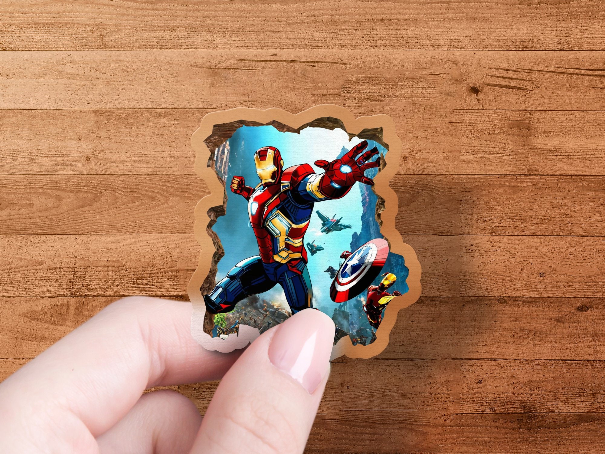 3D Superhero SVG File Digital Download Comic Book Hero Cutting File DIY ...