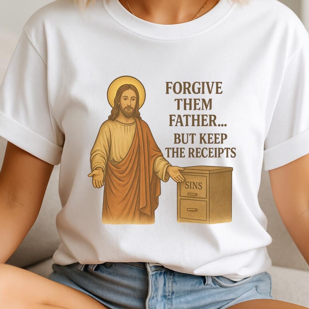 Forgive Them Father Digital Svg, Funny Jesus Clipart Png, Keep the ...