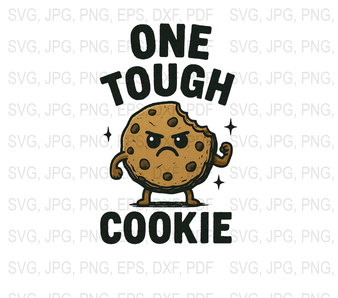 One Tough Cookie SVG Png Clipart, Cookie Incentive Chart, Cookie ...