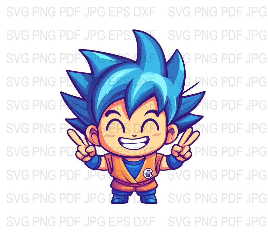 Cute Chibi Character Digital Download, Anime Cartoon Clipart, Png Svg ...