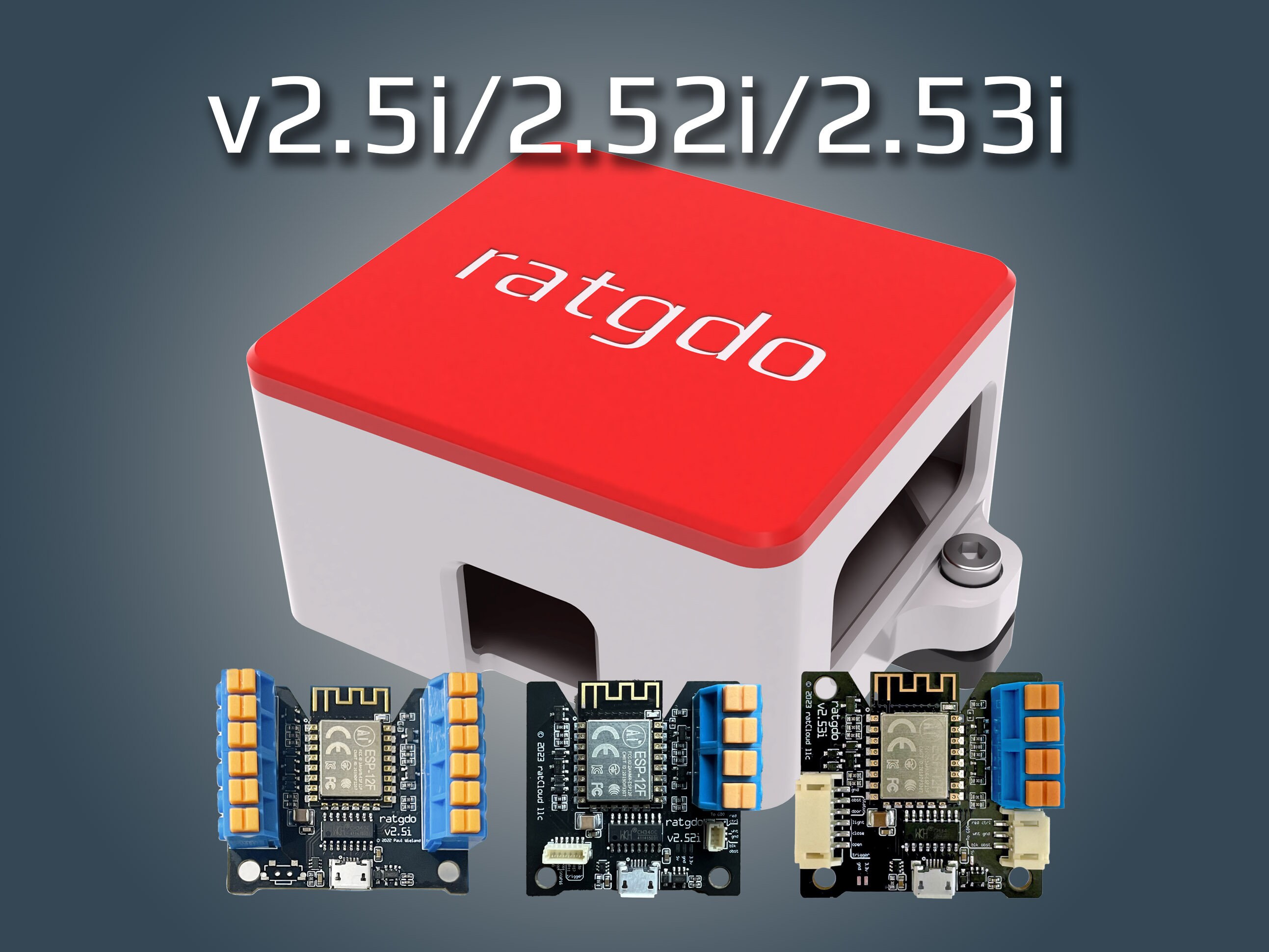 Ratgdo V2.5i, V2.52i, & 2.53i PCB Case Integrated ESP - Etsy Canada