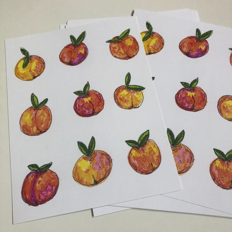 8.5x11 Peaches Fine Art Print - Etsy