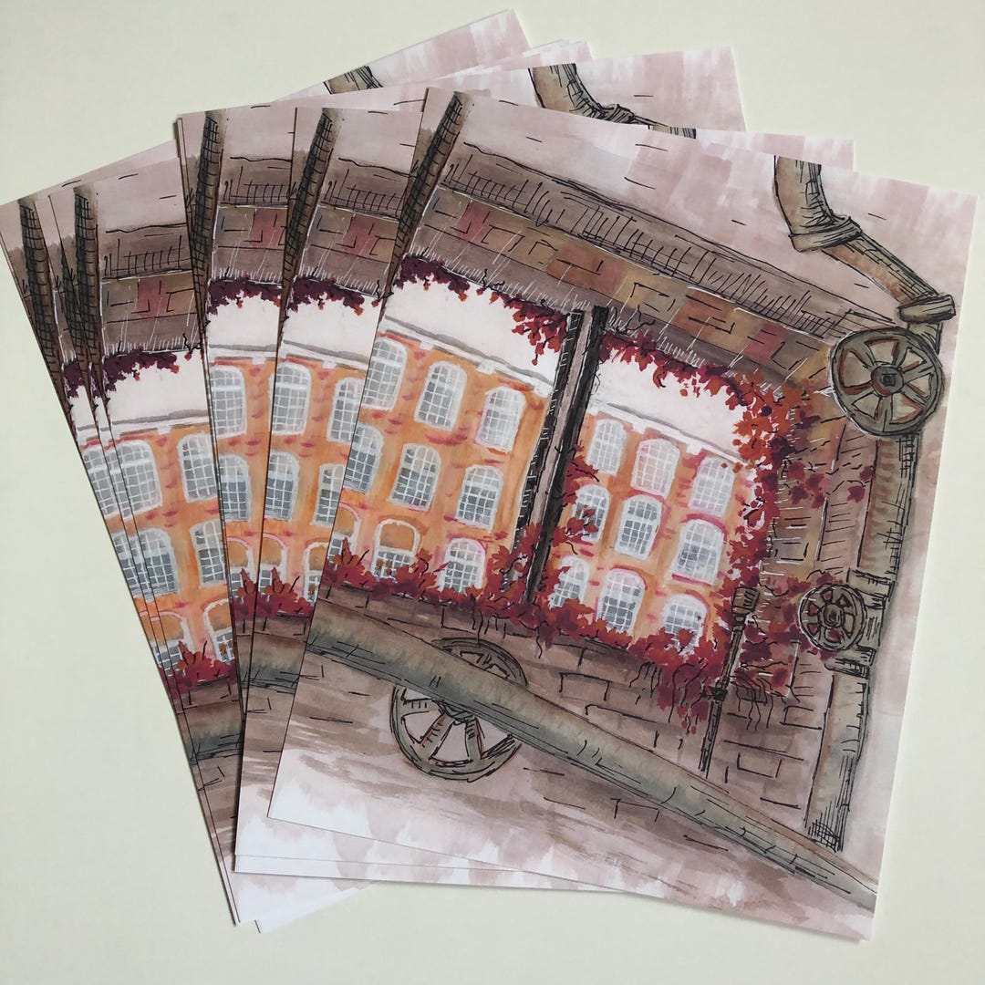 8.5x11 Mass MOCA View Fine Art Print - Etsy