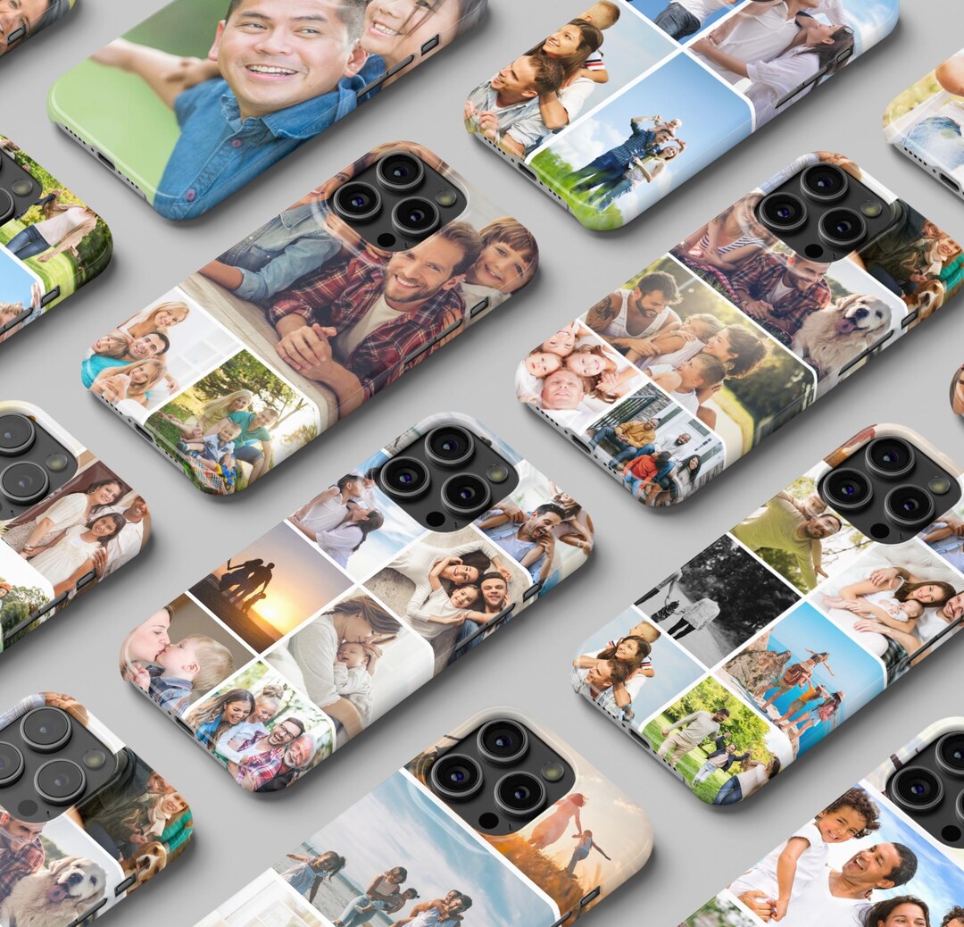 Custom Collage Phone Case With Photo - Personalized Cell Case for ...